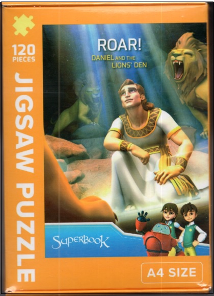 PCBS CBN Superbook JIGSAW PUZZLE - (MOSES)(JONAH)(DAVID)(DANIEL) - 120 ...