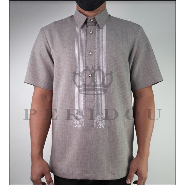 Ready Made Teachers Uniform: Male BARONG ONLY (Design A,B,C,D) | Lazada PH