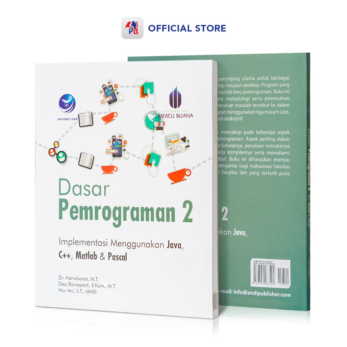 Buku Pendidikan Teknik Informatika Dasar Pemrograman 2 Implementasi Menggunakan Java C++ Matlab ...