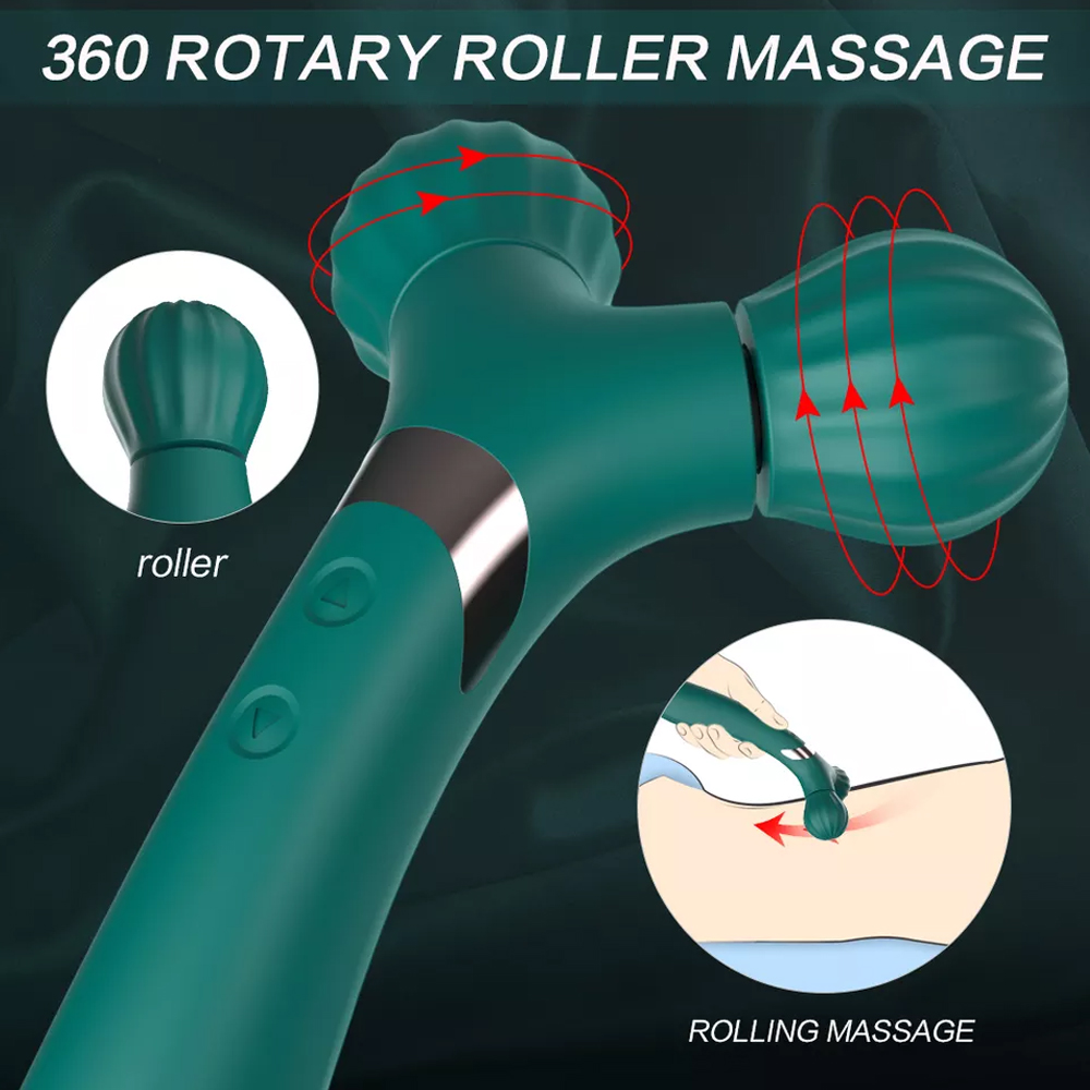 【Too much love!】3d Facial Roller Massager For Lymphatic Drainage Face ...