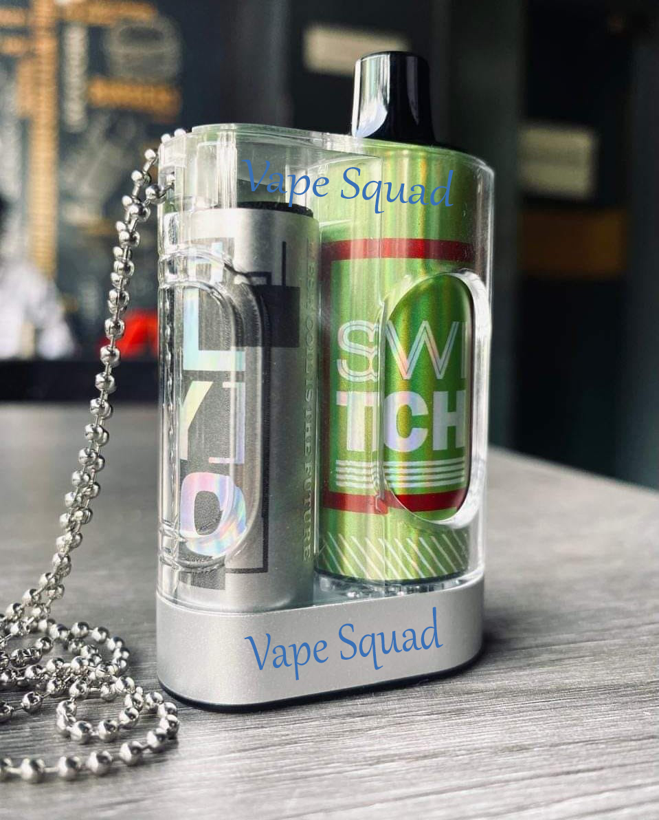 FLYTO SWITCH 6000 Puffs- Apple Prefilled Pod Kit-30Mg-500mh Battery ...