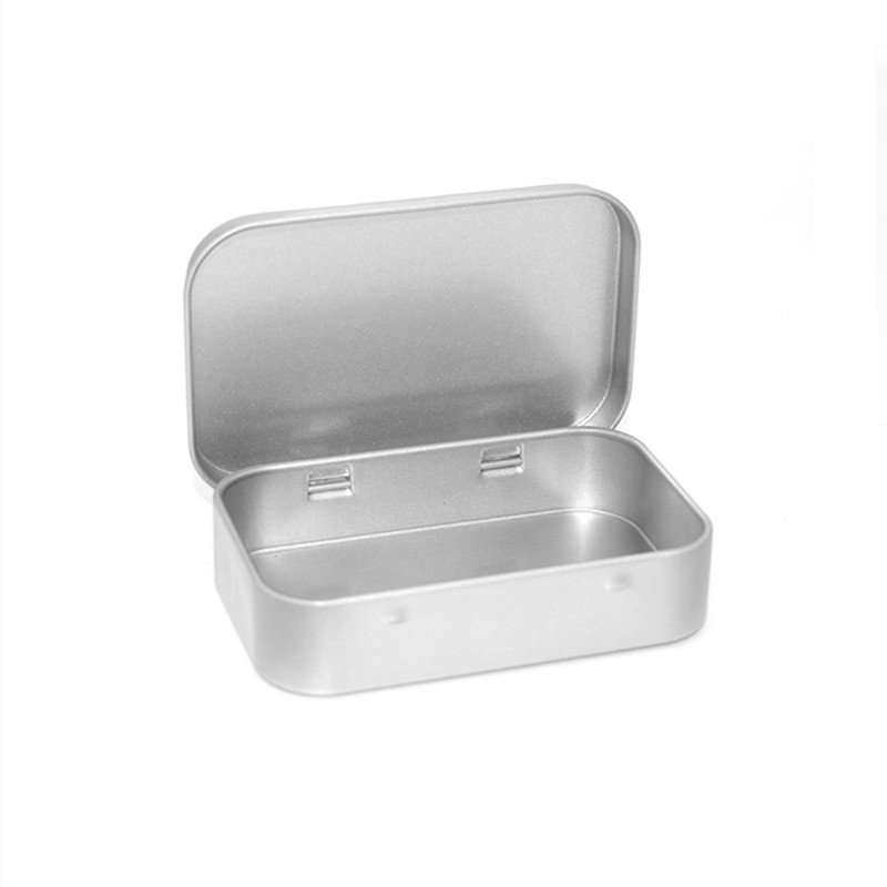 1pc Small Tin Box 9x6x2cm Metal Box For Cigarettes Storage Organizer ...