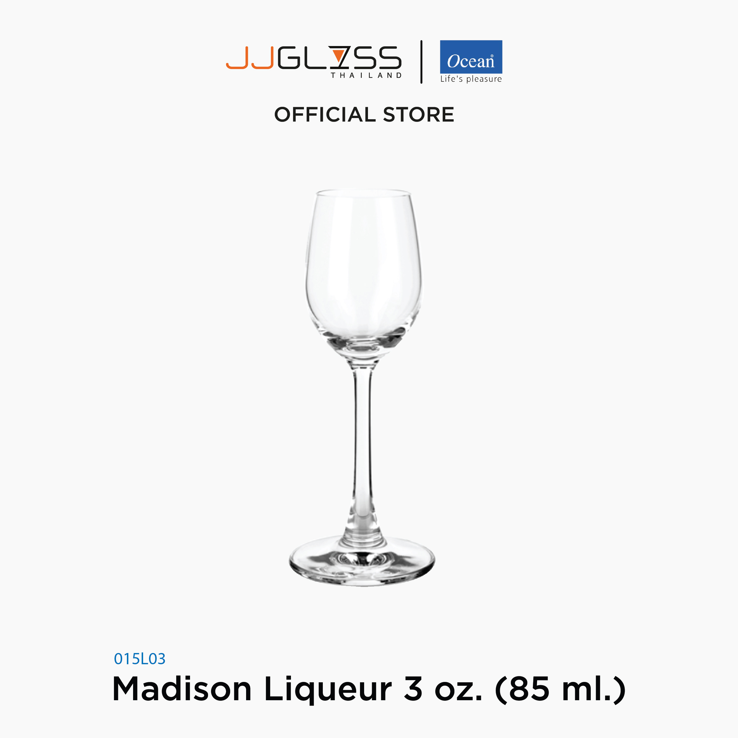 JJGLASS - (Ocean) 1015L03 MADISON - แก้วลิเคียว แก้วเมดิสัน แก้วโอ ...