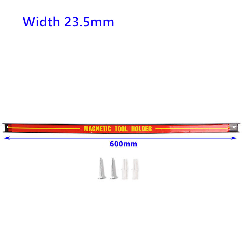 8" 12" 18" 24" Magnetic Tool Holder Rack Strong Metal Magnet Storage ...