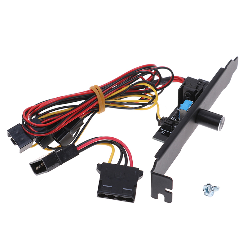 【VogueVenture】3 Channels PC Cooler Cooling Fan Speed Controller For CPU ...