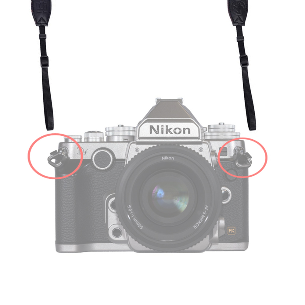 Lxh Camera Strap Alloy Split Ring Triangle Rings Hook For Fujifilm ...