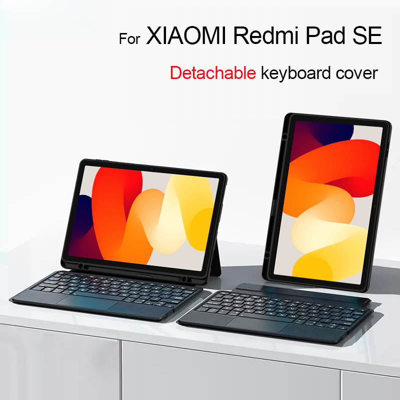 Magnetic Detachable Wireless Bluetooth Backlight Keyboard Case for ...