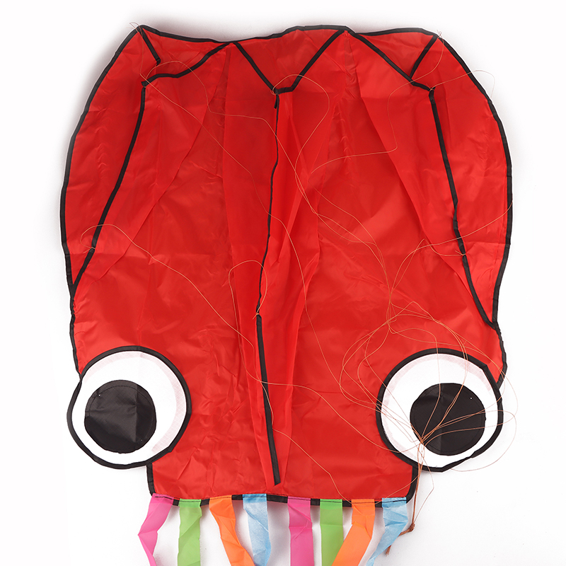 1 Set 3D Stereoscopic Octopus Kites Flying Toys For Children Nylon ...