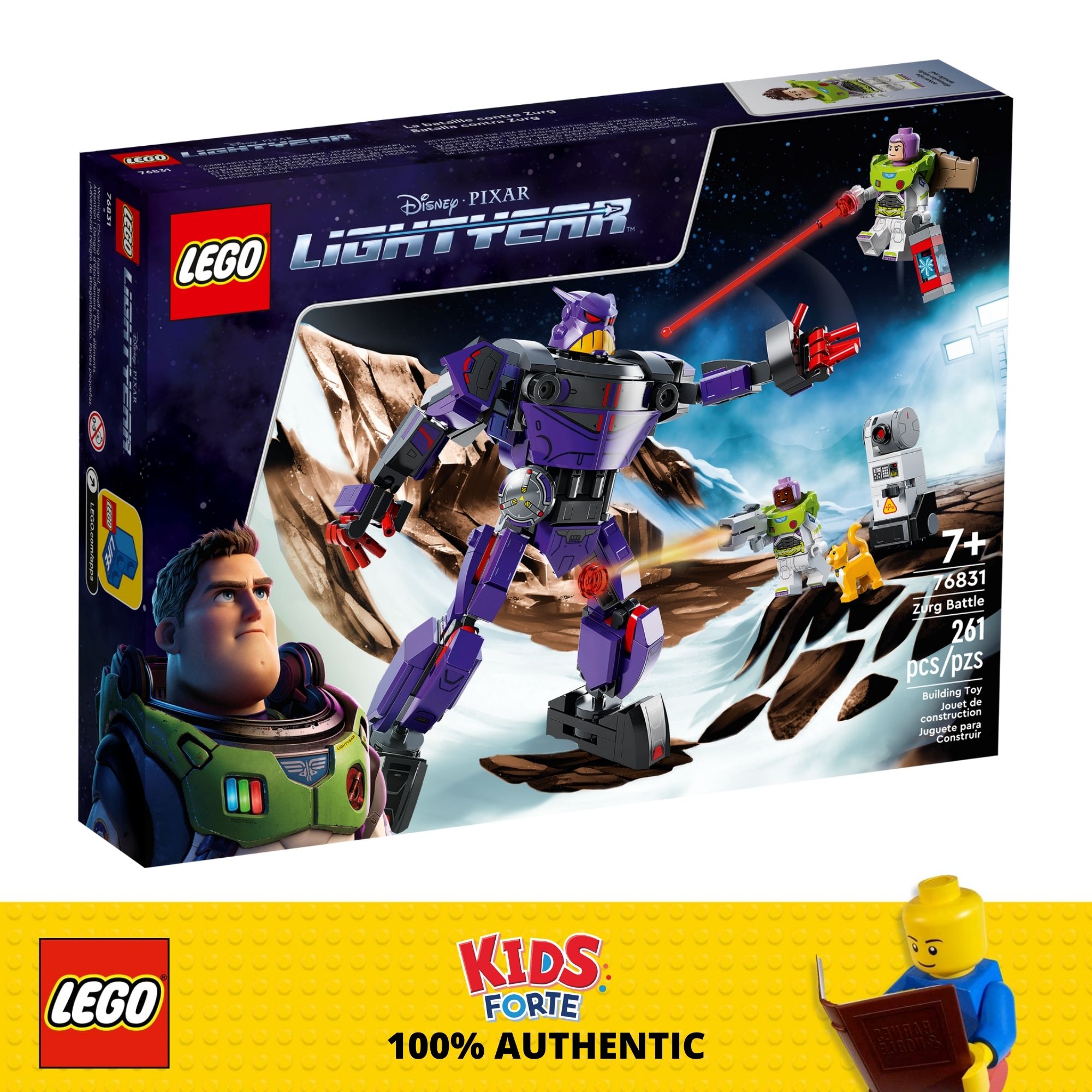 [NEW 2022] LEGO® Disney and Pixar’s Lightyear 76831 Zurg Battle ...