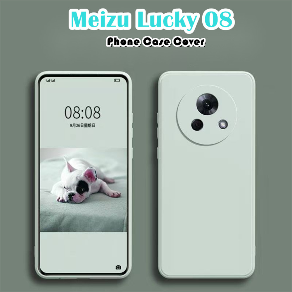 Original For Meizu Lucky 08 Cover Silicone Full Case Classic Simple ...