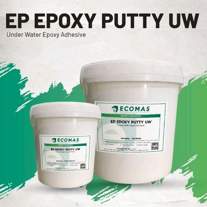 EP EPOXY PUTTY UW (1.5KG SET) - Under Water Epoxy Adhesive Epoxy Putty ...
