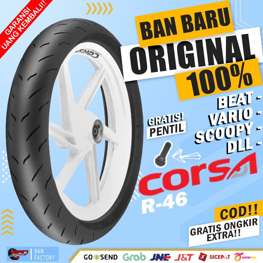 BAN MOTOR RING 14 BAN MOTOR MATIC BAN TUBLES RING 14 BAN CORSA R46 RING ...