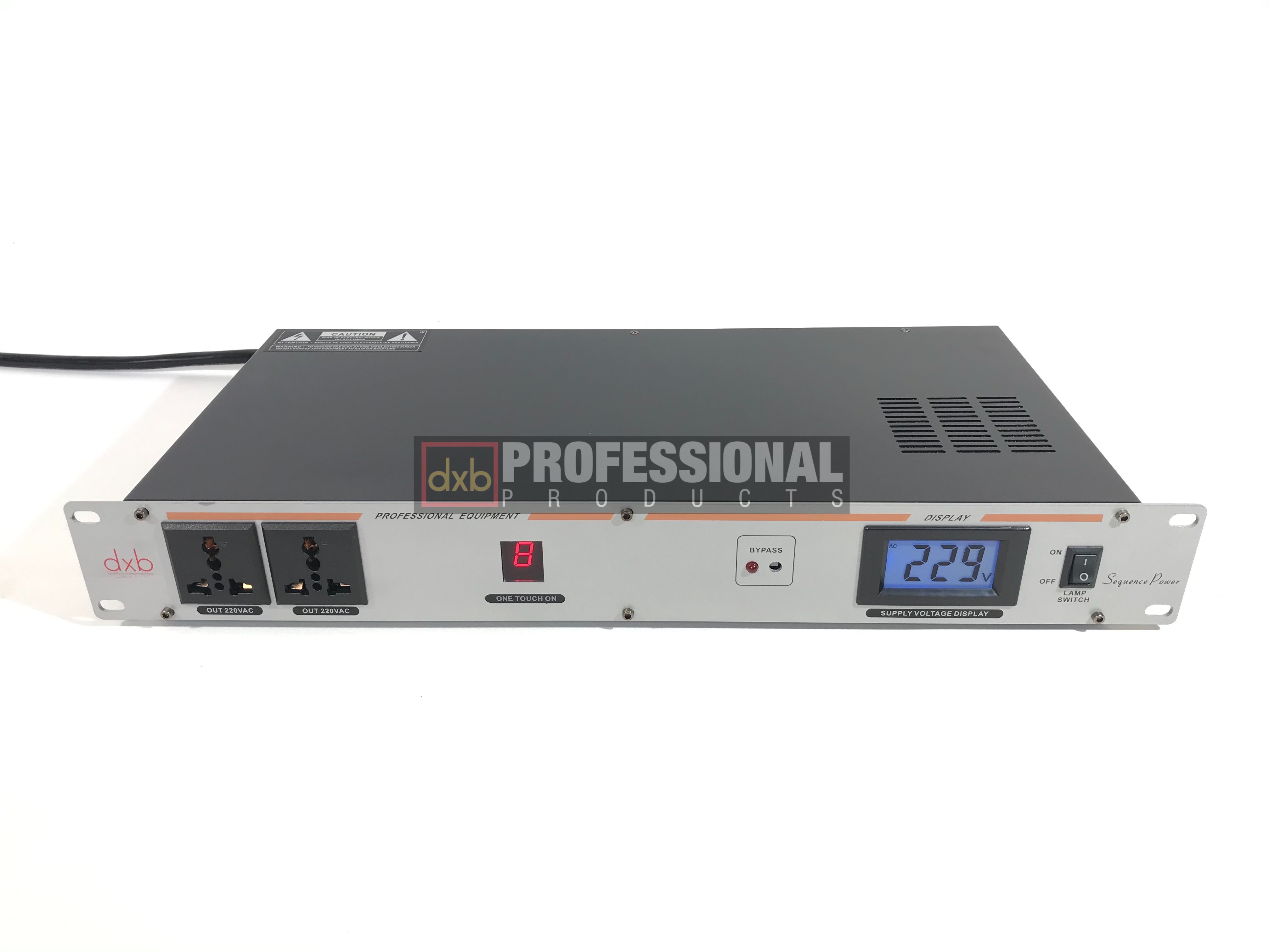 dxb Power Sequencer Controller (Digital Volt Meter) with Delay & Relay ...