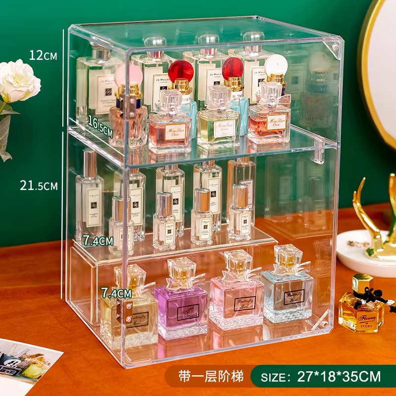 【SG Stock】 Perfumes Storage Box, Makeup Storage Rack, Perfume Rack ...