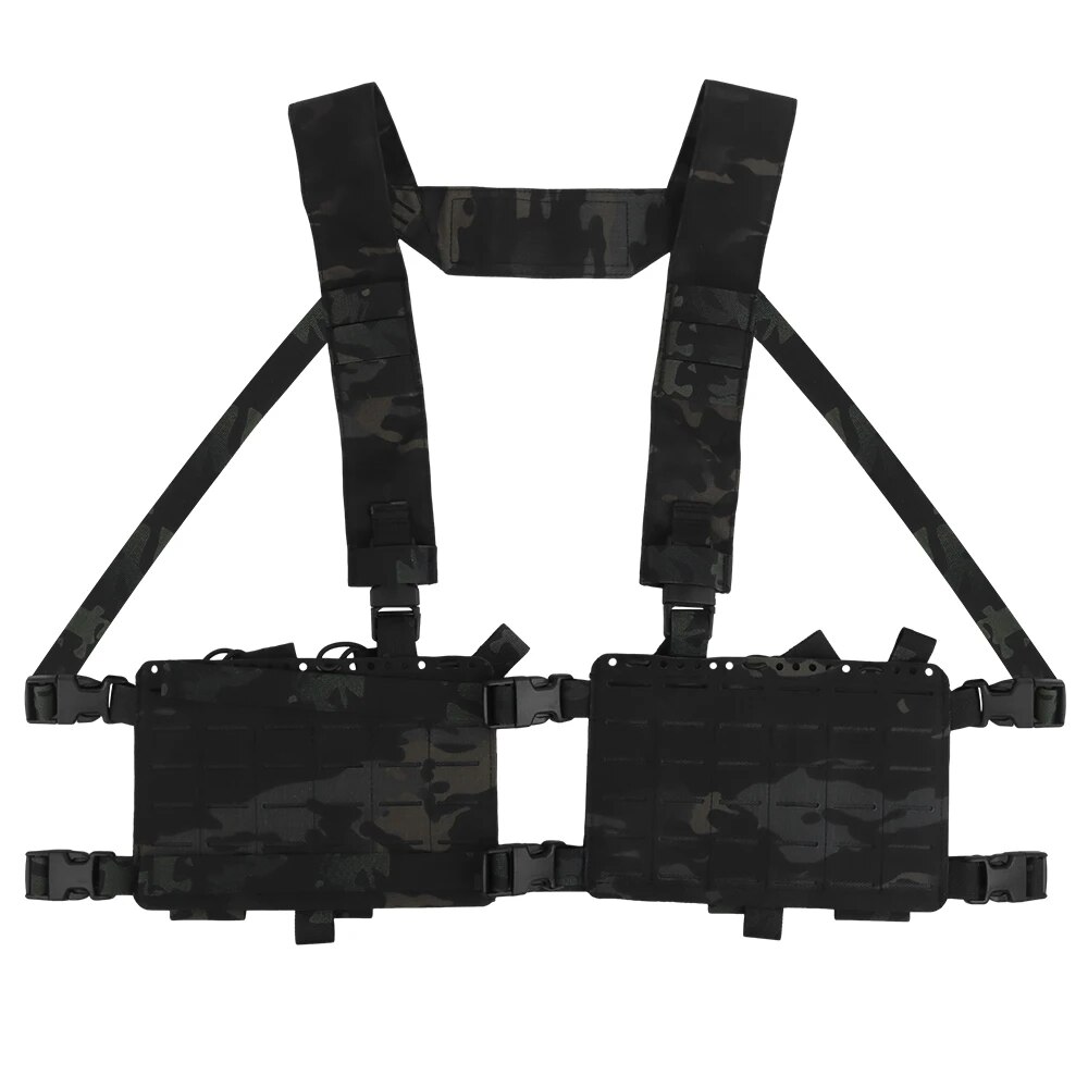 Bitak Alpha Tactical Chest Rig MOLLE System Modular Quick Release Vest ...