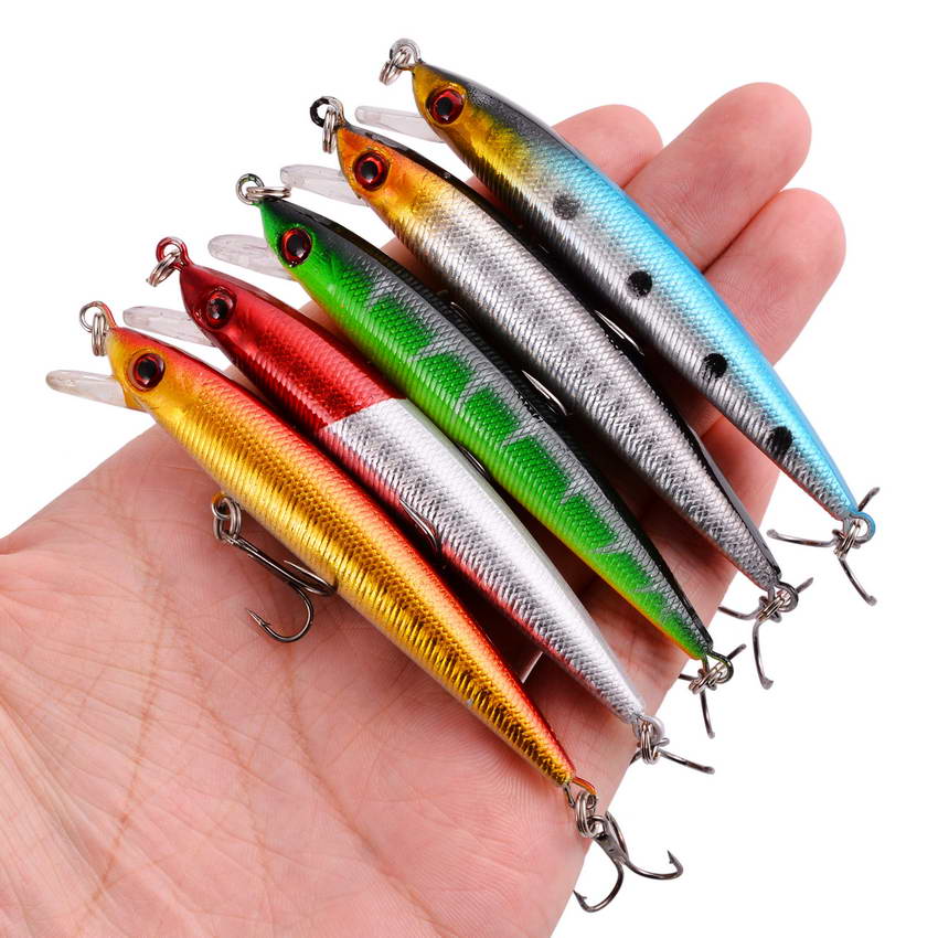 Almighty Mixed Fishing Lure Kits Wobbler Crankbait Swimbait Minnow Vib ...