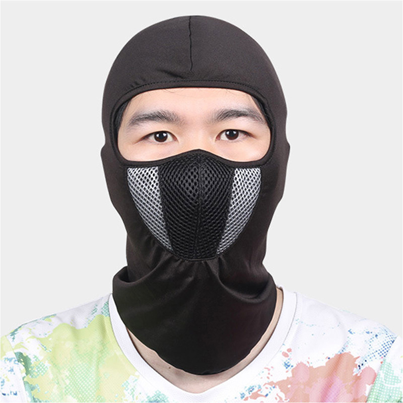 Windproof Balaclava Full head Neck Scarf Protector Hiking Fishing Ski ...