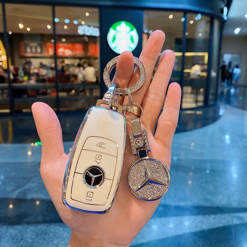 XM-Mercedes Benz key cover A Class B Class C Class E Class S Class EQA ...