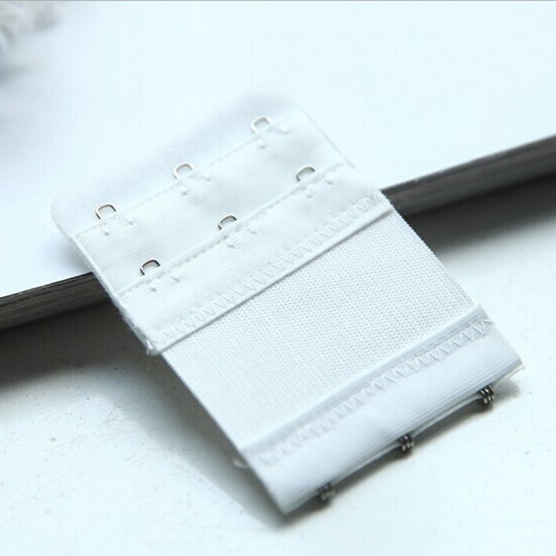 Bra Extender Extension Elastic 2 / 3 Hooks Clip On Strap Soft Bra Band ...