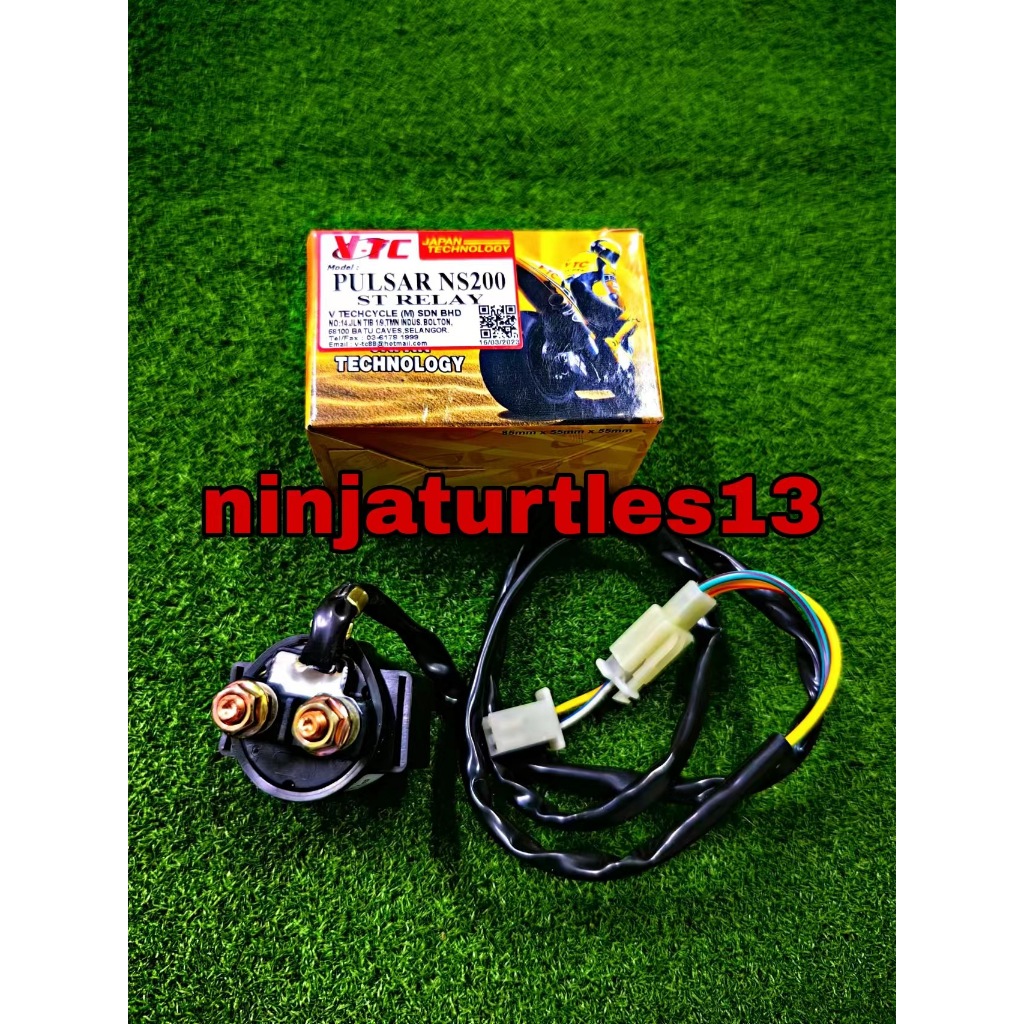 PULSAR NS200 RS200 NS160 V15 Starter Relay ORIGINAL VTC | Lazada