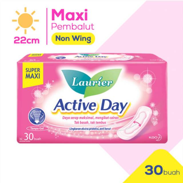 Lauruer Active Day Extra Maxi - Laurier Active Day Super Maxi ...