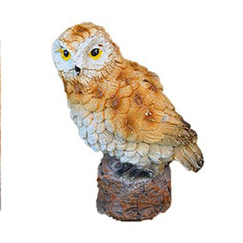 Multipurpose Owl Owl Figurine Weatherproof Simulation Miniatures ...