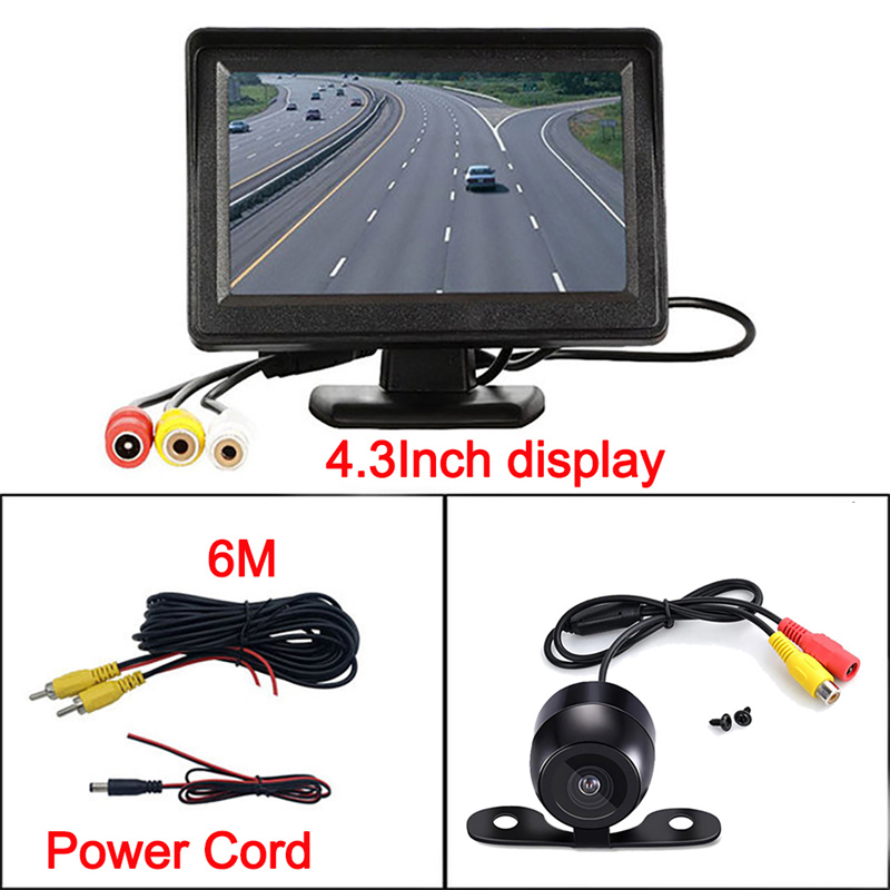 4.3Inch Rear View Camera Monitor Screen Reversing Camera for Car ...