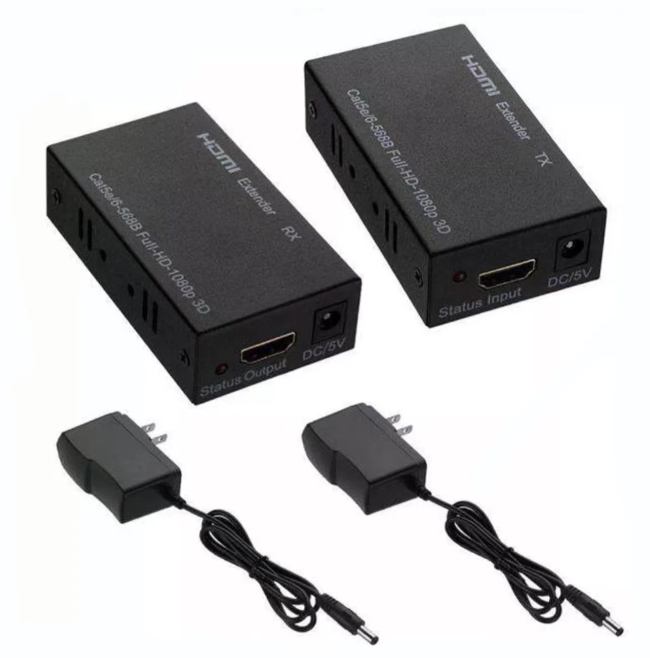 HDMI Network LAN Extender Over Single Cable CATSE/6 Ethernet Rj45 FHD ...