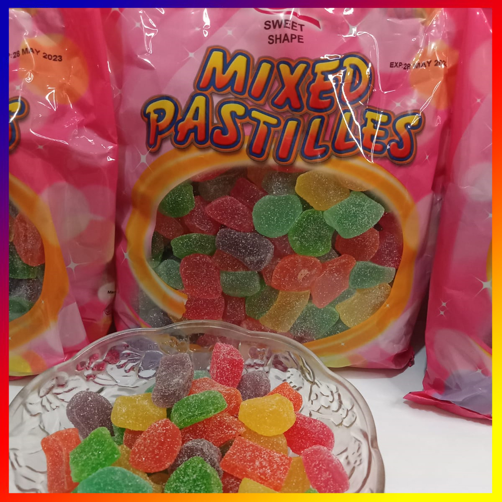 PERMEN JELLY MIX ANEKA RASA BUAH ISI 1 KG permen mixed jelly permen ...