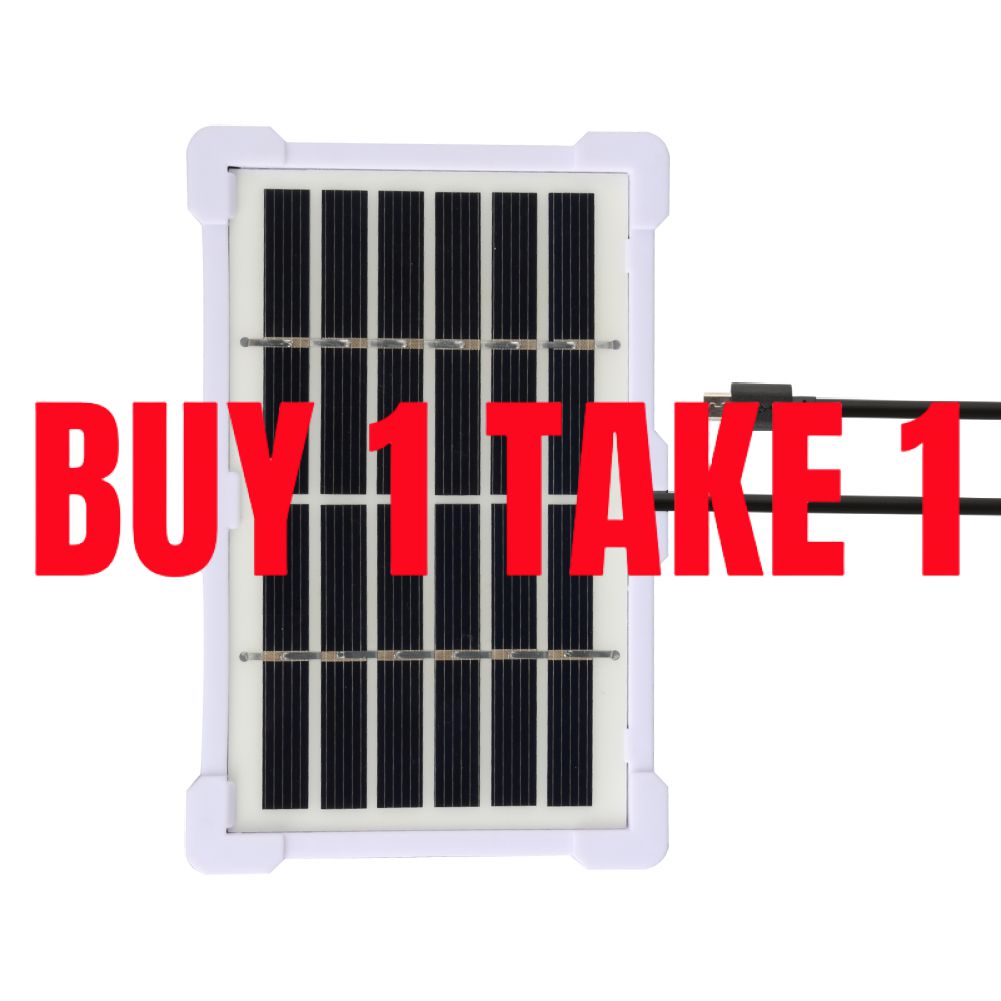 【Buy 1 Take 1】Original Solar Panel 5W Output Micro Usb Outdoor Portable ...