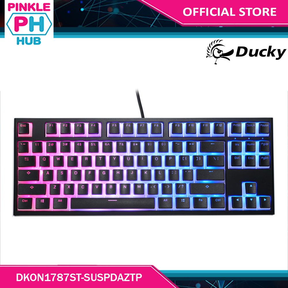 PinkleHub | DUCKY One 2 TKL Pudding - MX Silent Red Mechanical Keyboard ...