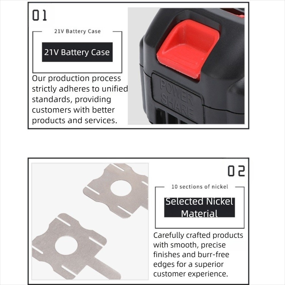 Accessories Plastic Battery Plastic Case for 18650 Makita Nylon Shell ...