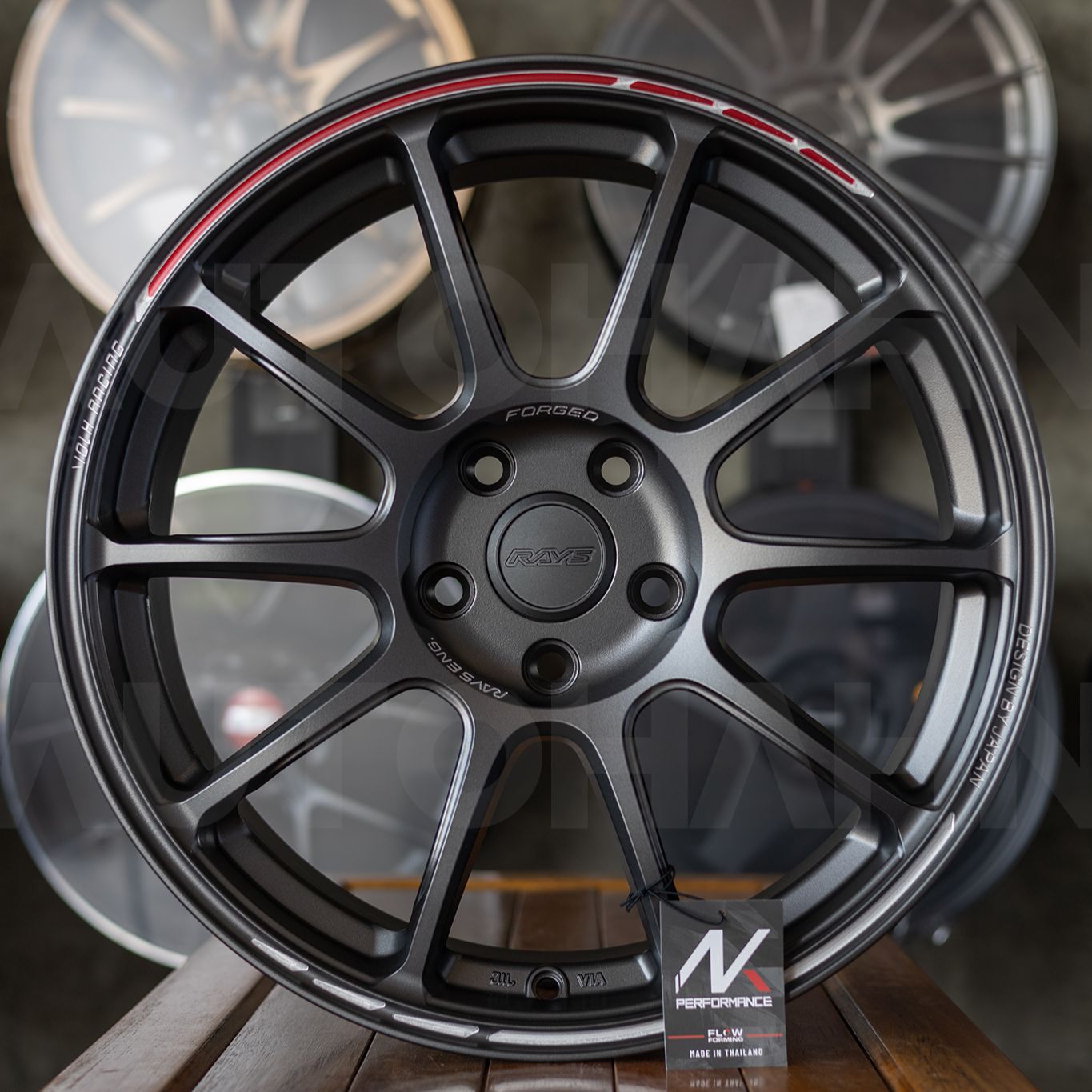 ล้อ NK performance รีดเบา Flowforming ลาย CE28 ขอบ 15 นิ้ว (1 วง ...