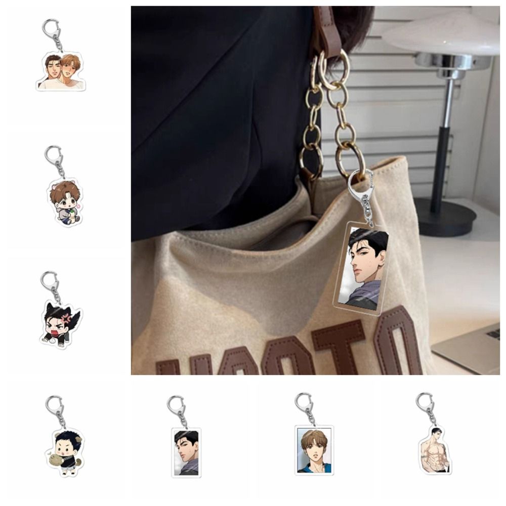 Key Ring Acrylic BL Manwha Jinx Keychain Manwha Jinx Anime Peripheral ...