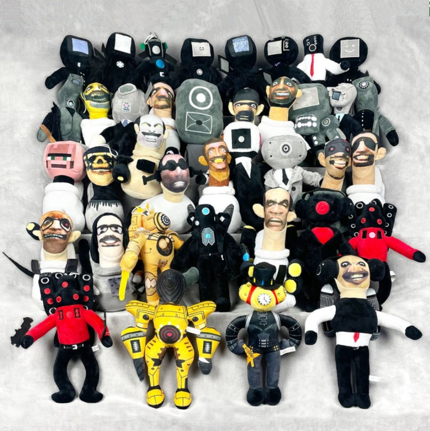 【Top Picks】 44styles Plush Toys Cameraman TV Man Plushies Stuffed Novel ...
