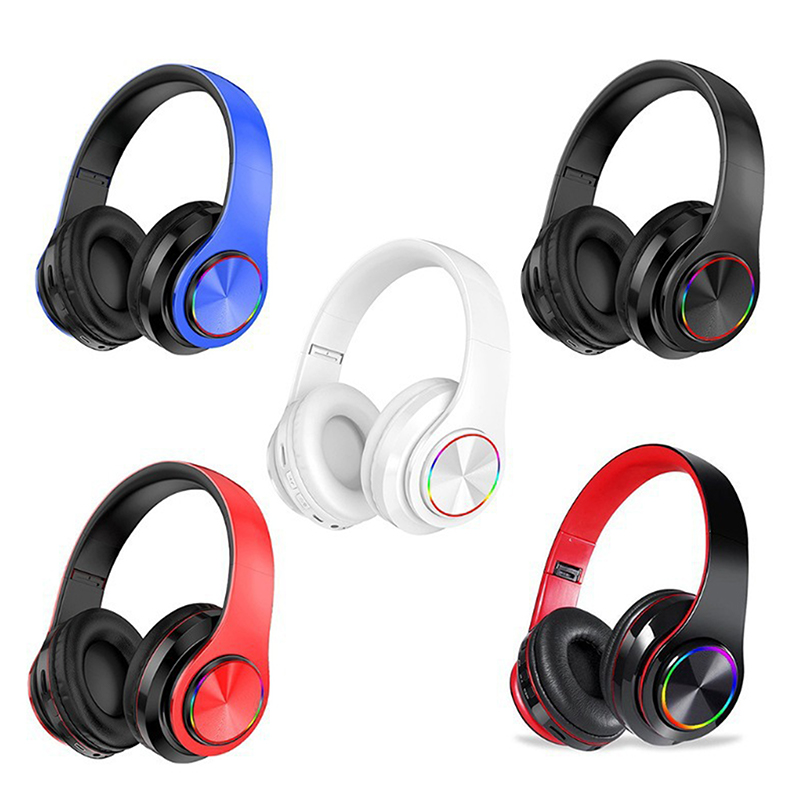 Head-mounted B39 Wireless Headphones With Mic Noise Cancelling Headsets ...