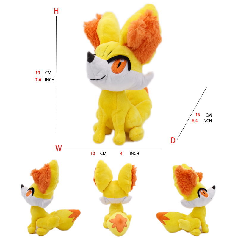 Pokemon Fennekin Plush Pokemon | Toys | Pokemon Center Original
