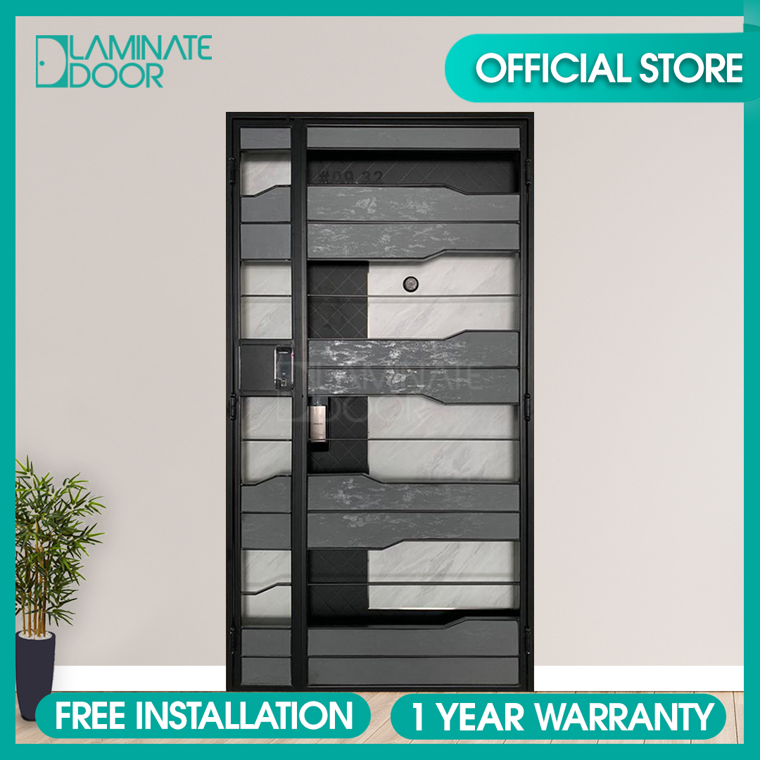 HDB, Condo Gate Design | Laminate Gate LDG007 | Lazada Singapore