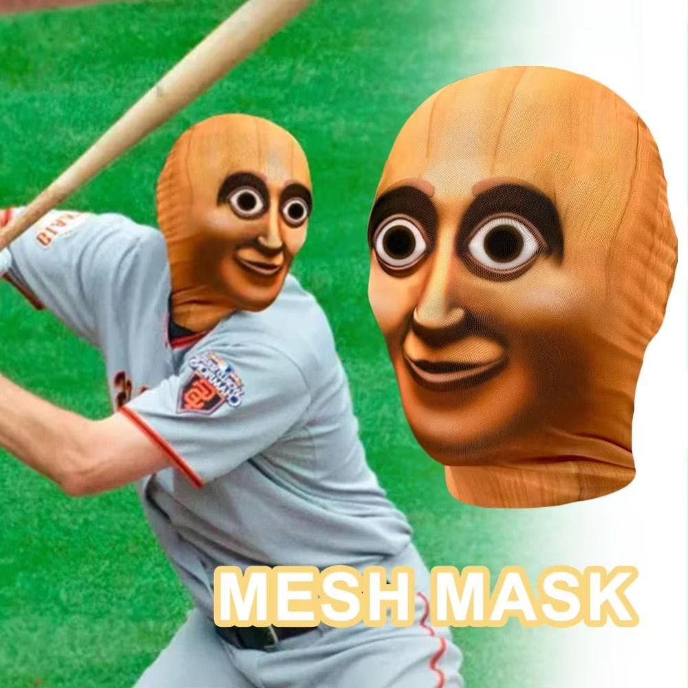 Novelty 3D Printed TungTungTung Cosplay Props Role-playing Full Face ...