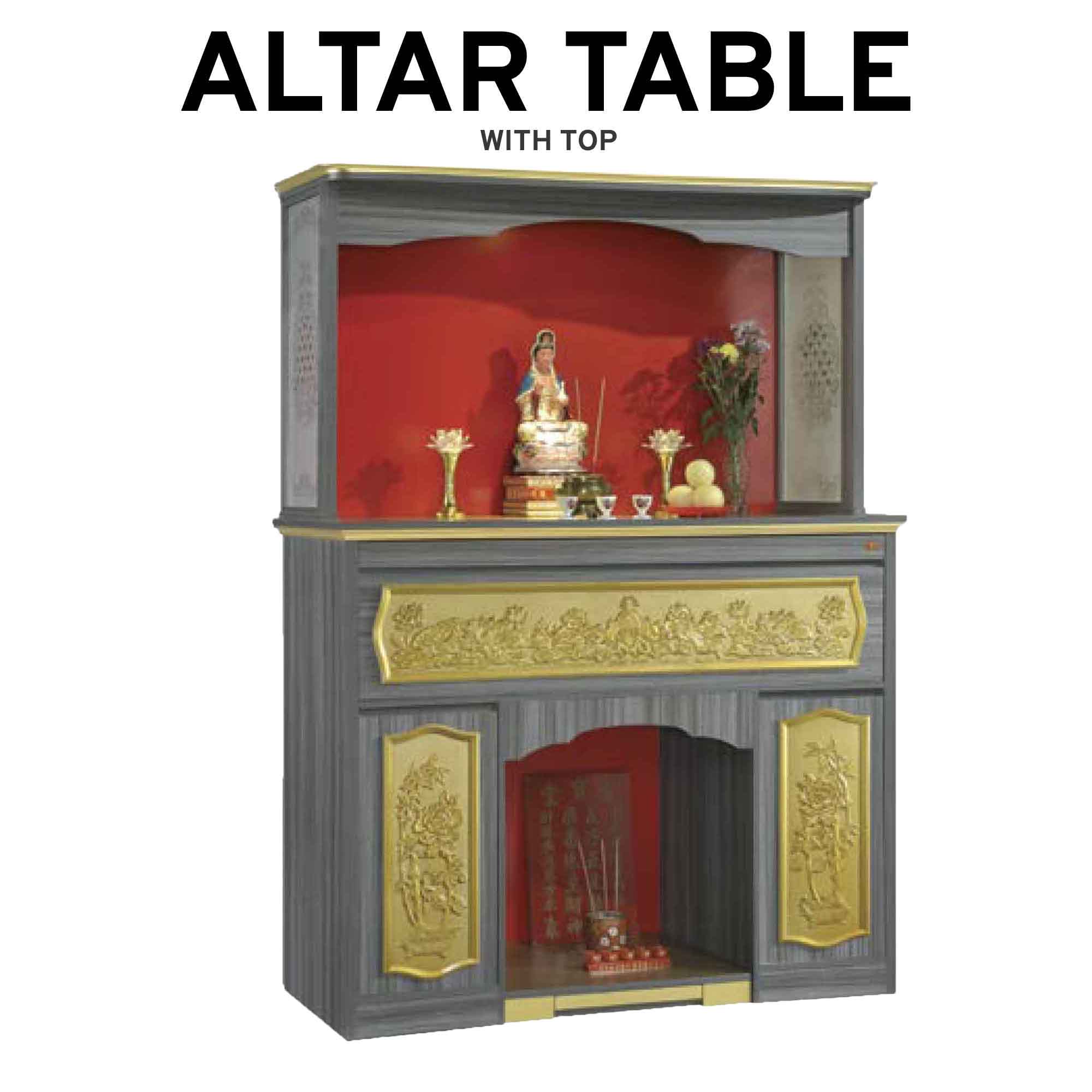 Altar Table Altar Cabinet Prayer Cabinet Prayer Table 5ft Altar Table ...