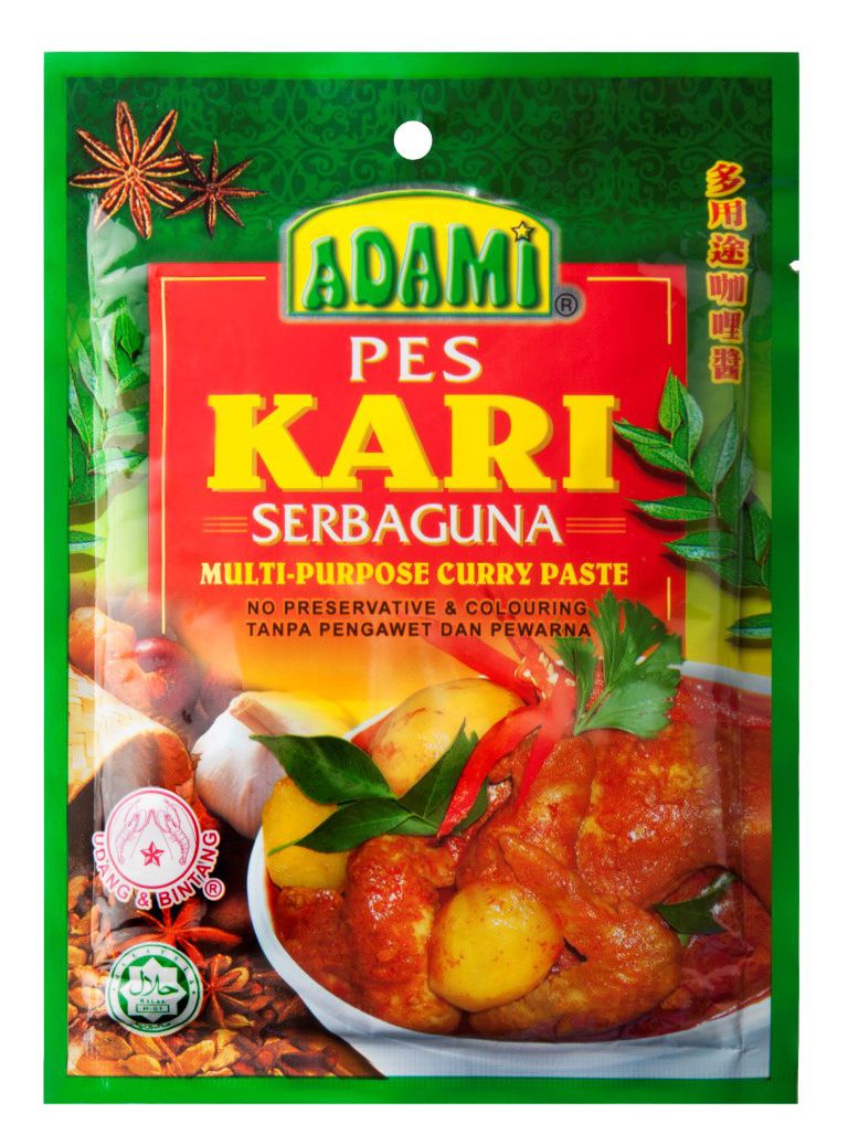 ADAMI PES KARI SERBAGUNA 多用途咖喱酱料 (200g) HALAL | Lazada