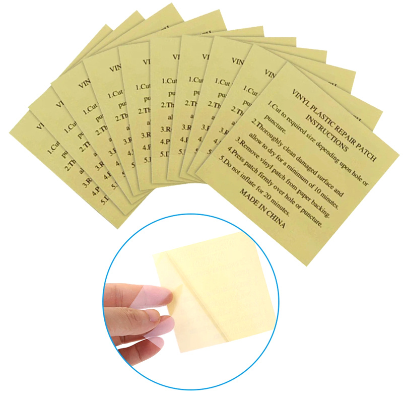 10pcs Swimming Pool PVC Repair Patch Waterproof Swimming Ring Repair ...