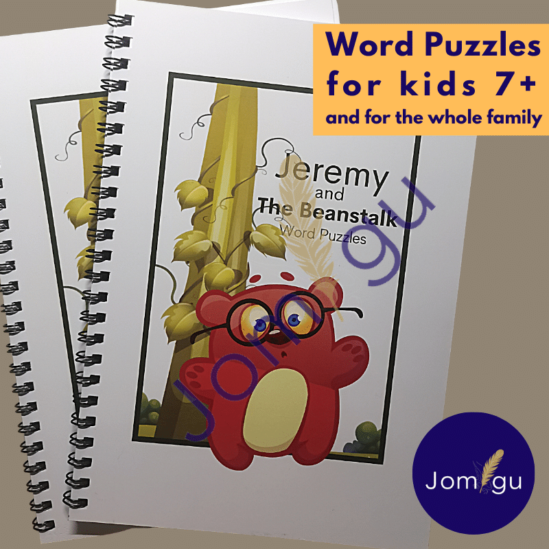Jeremy and The Beanstalk Word Puzzles Activity Book - Word Search ...