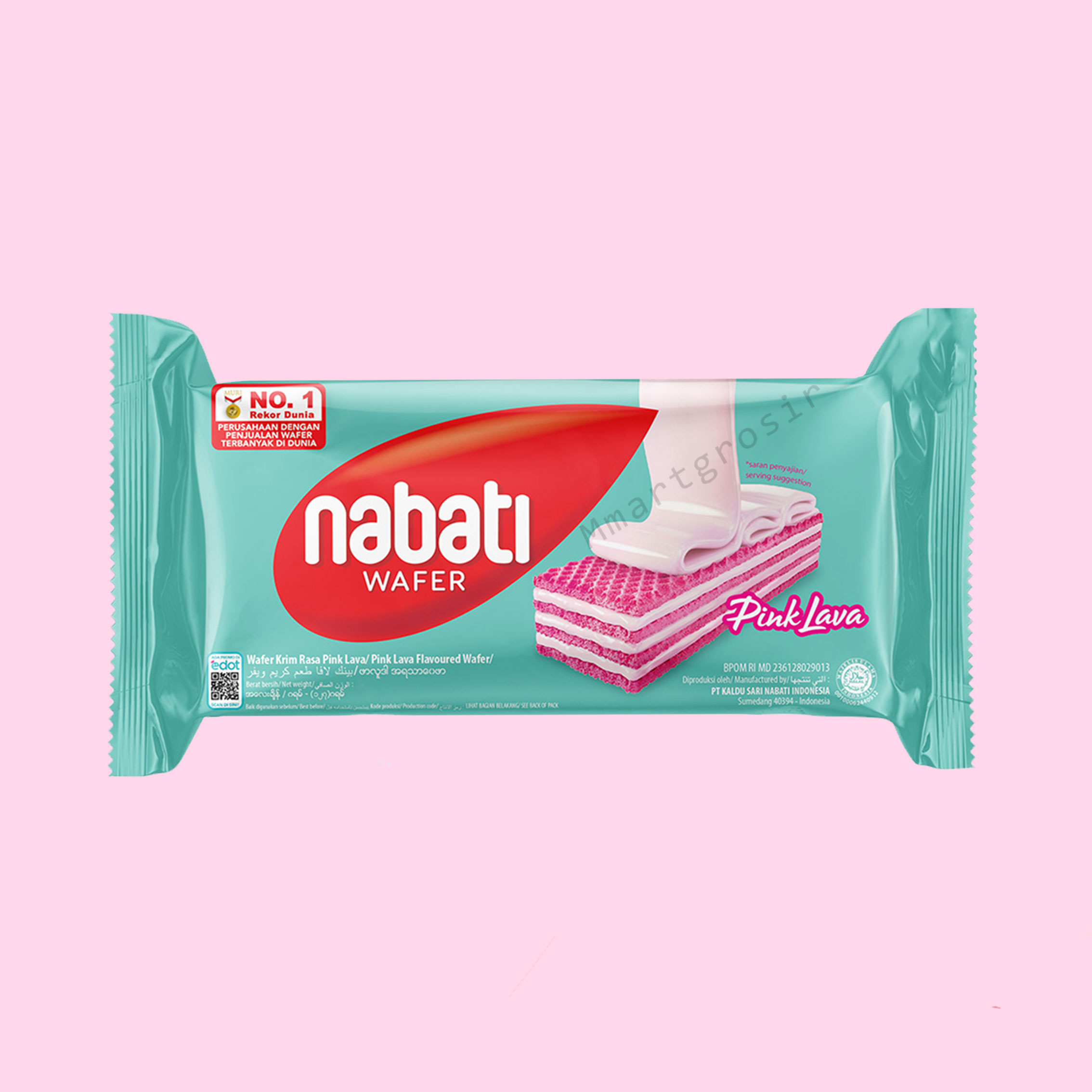 WAFER NABATI PINK LAVA 16g * WAFER | Lazada Indonesia
