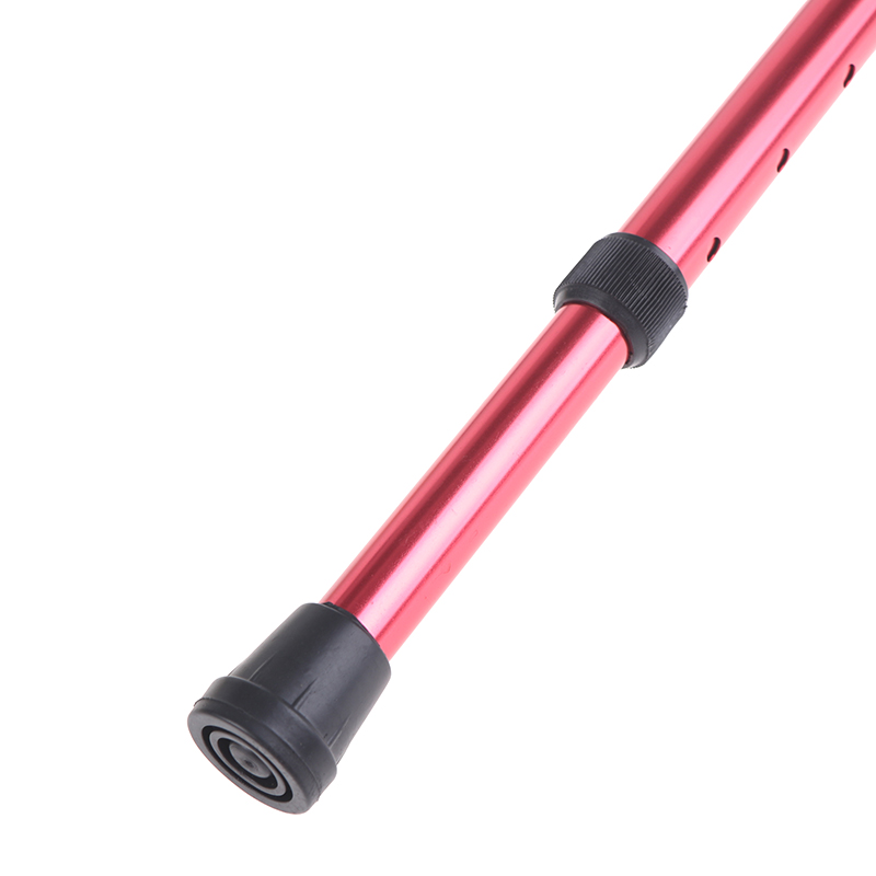 Adjustable Walking Stick 2 Section Stable Anti-Skid Crutch Old Man ...