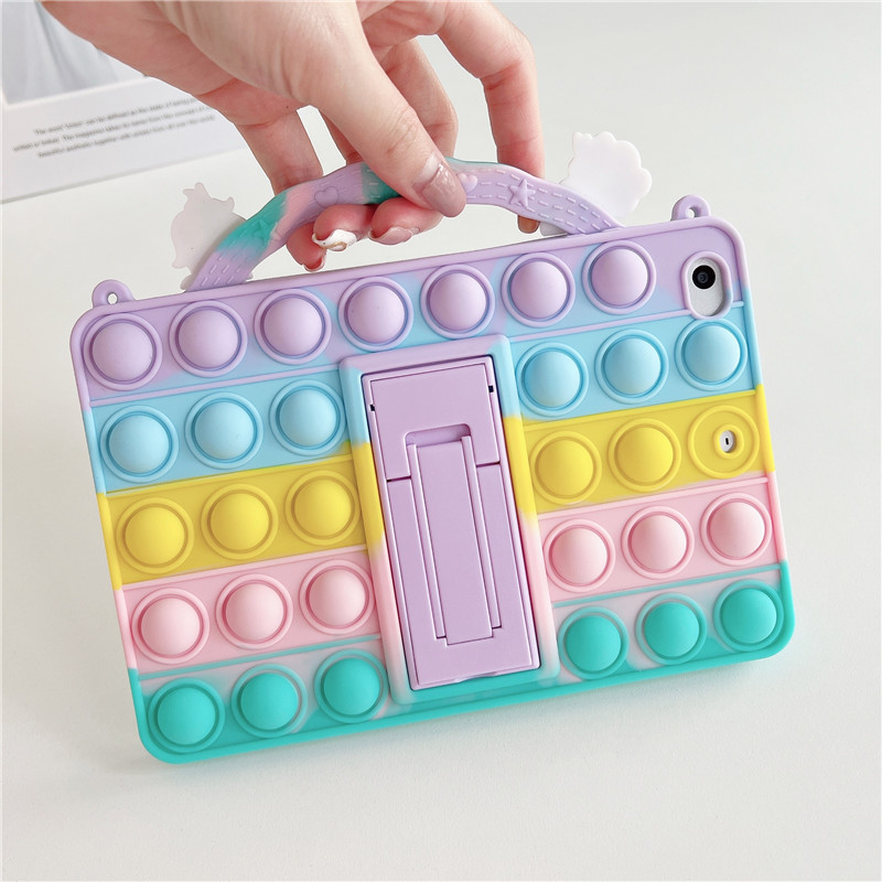 Pop Fidget Toys Push It Bubble Tablet Case Cover For Samsung Galaxy Tab ...