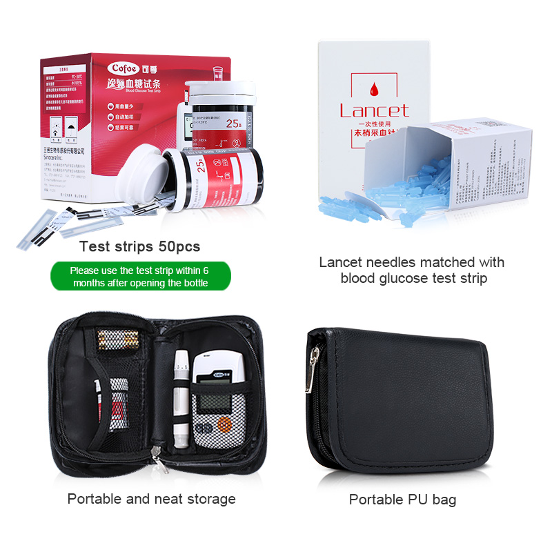 【Satisfaction guarantee】Cofoe Yili Glucometer Glucose Meter Sugar ...