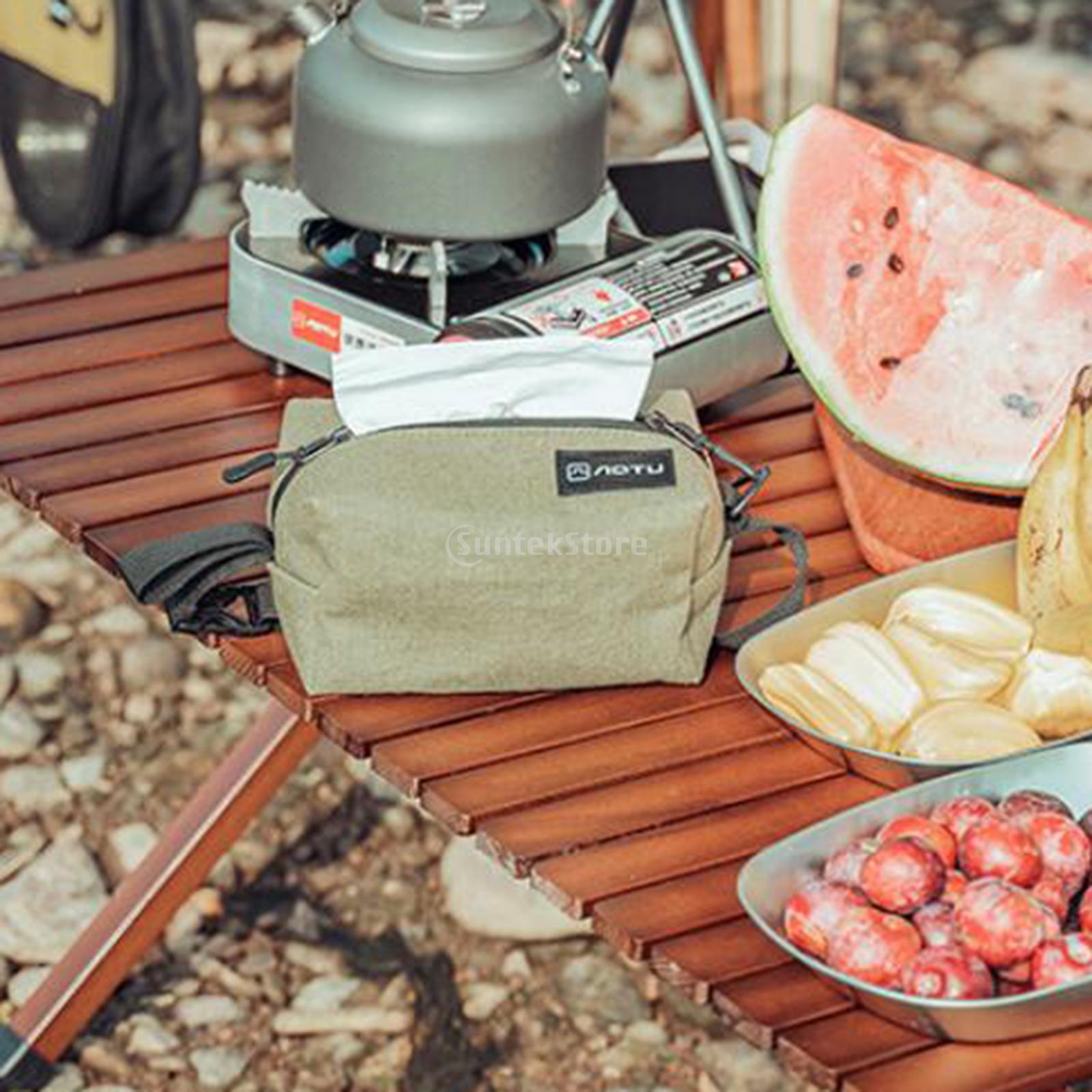 Camping Paper Box Kitchen Paper Storage Bag Hangable Paper Drawer ...