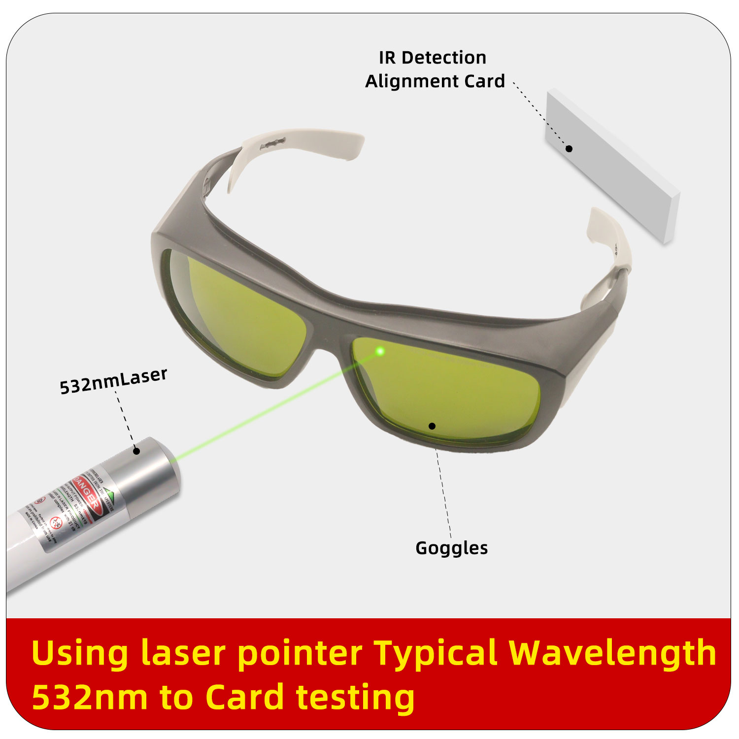 Laser Protective Glasses Hair Removal Goggles UV IPI IR IPL FPV 200 ...