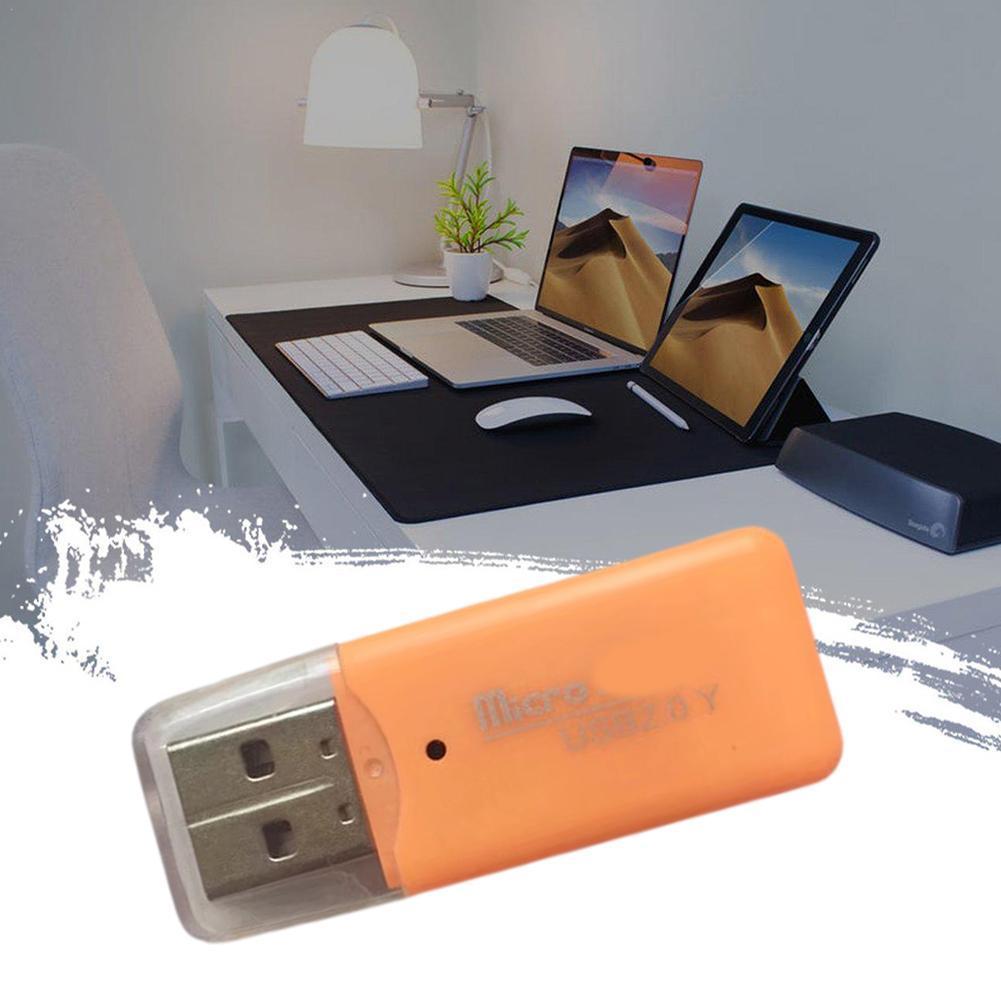Portable Mini USB 2.0 Card Reader For Micro SD And Adapter TF From PC ...
